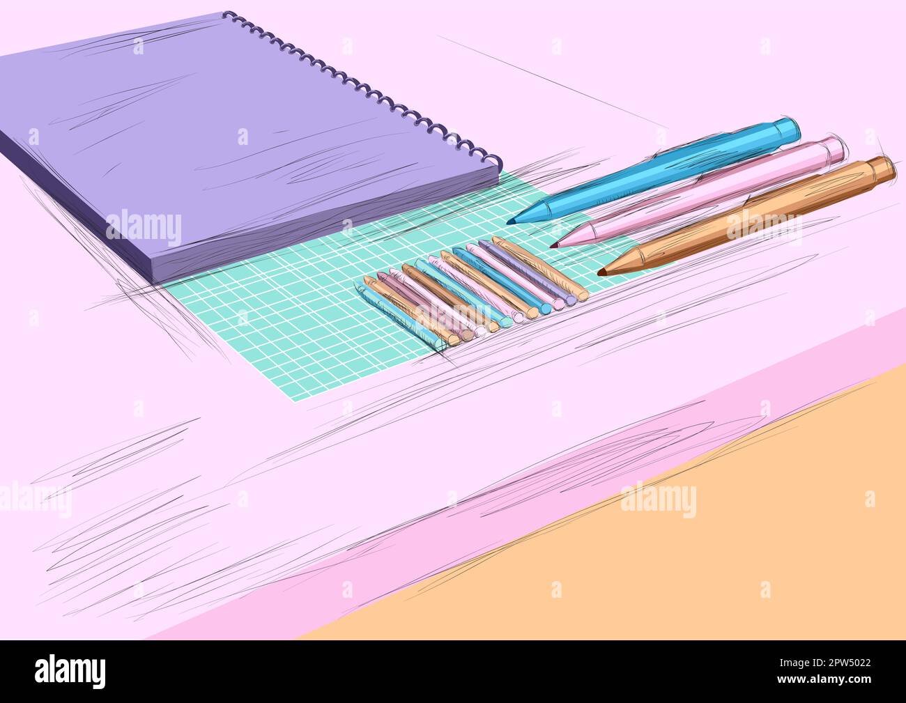 school background pastel Stock Vector Image & Art - Alamy