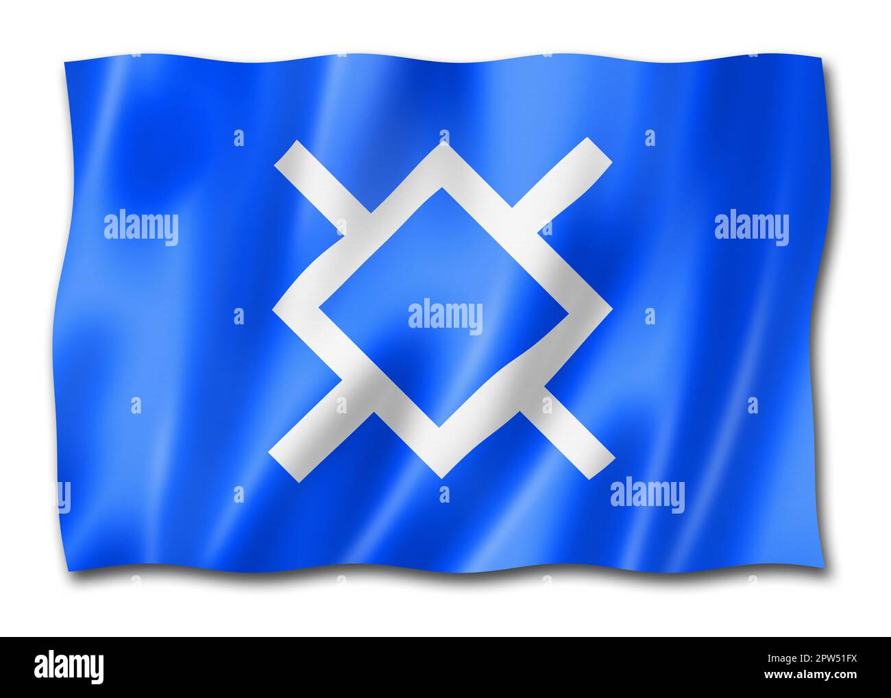 Cheyenne people ethnic flag, USA. 3D illustration Stock Photo - Alamy
