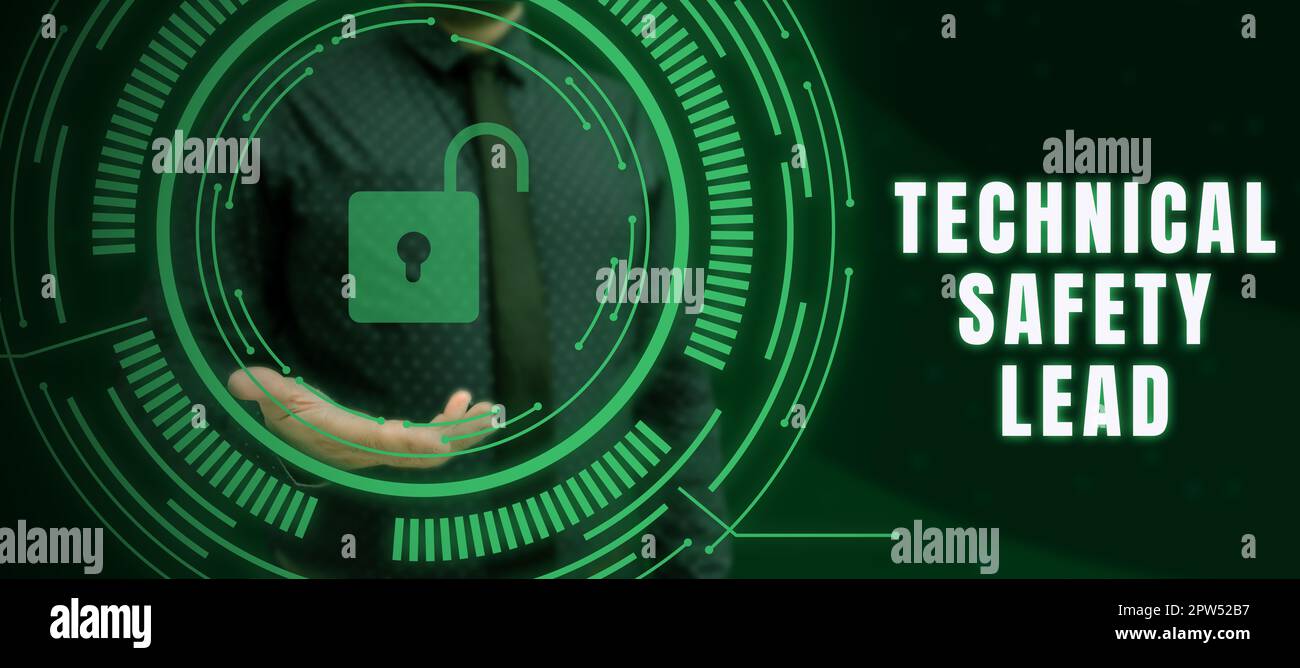 Text caption presenting Technical Safety Lead, Word for Maintain ...