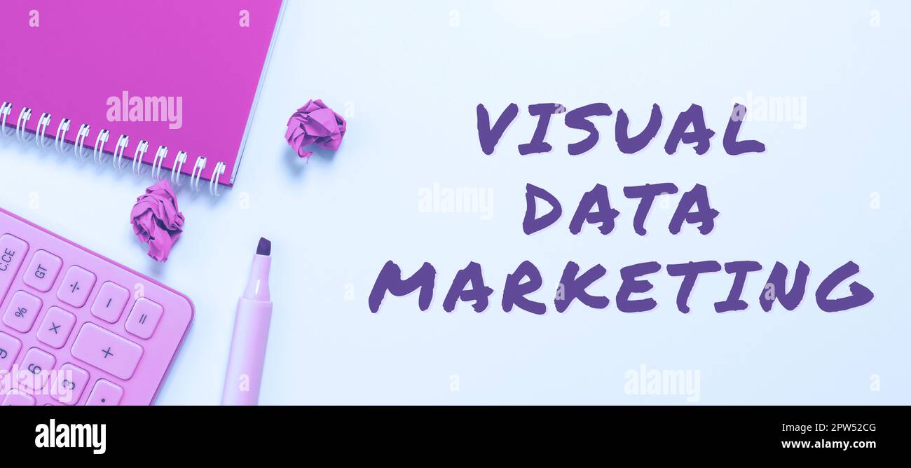 Conceptual caption Visual Data Marketing, Internet Concept Use images ...