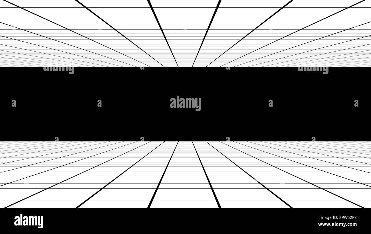 Black line radial grid Black and White Stock Photos & Images - Alamy
