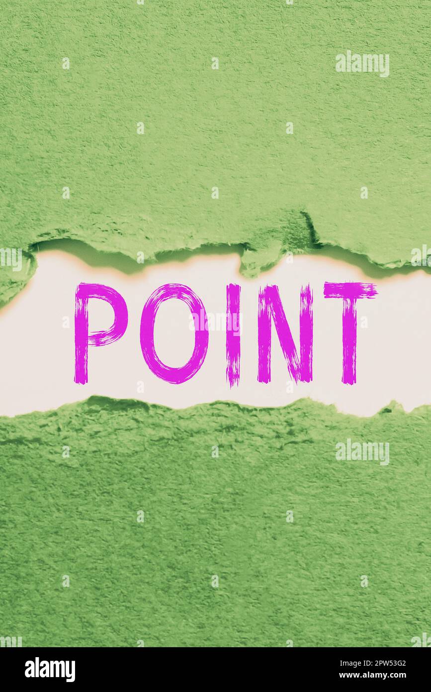 Text showing inspiration Point, Conceptual photo dot or other ...