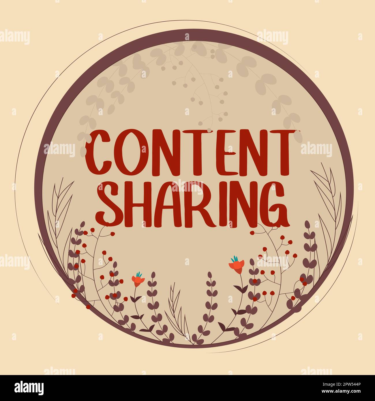 Sign displaying Content Sharing, Business overview distribution of ... Sign displaying Content Sharing, Business overview distribution of ...