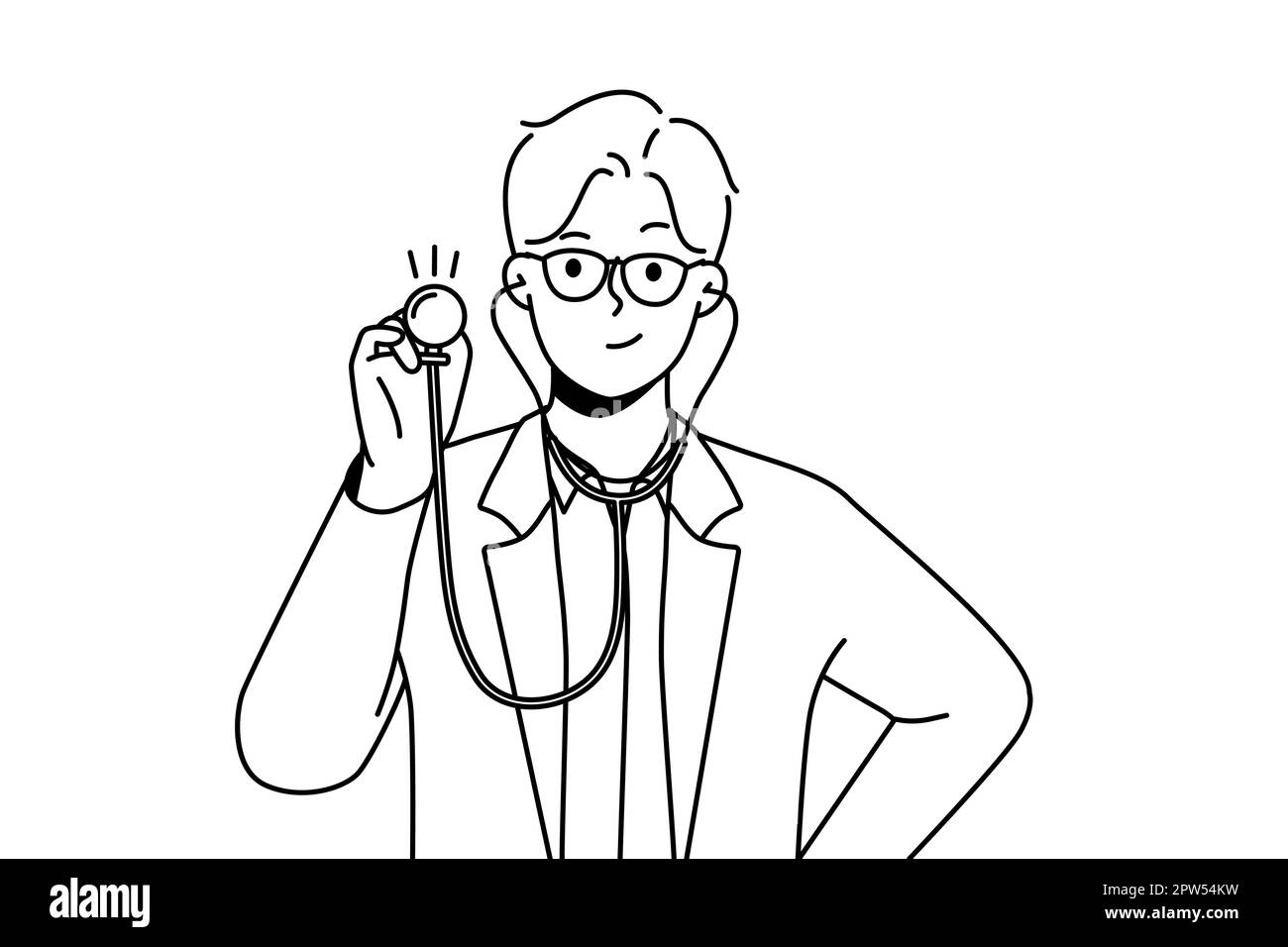 Smiling hospital smile clinic Black and White Stock Photos & Images - Alamy