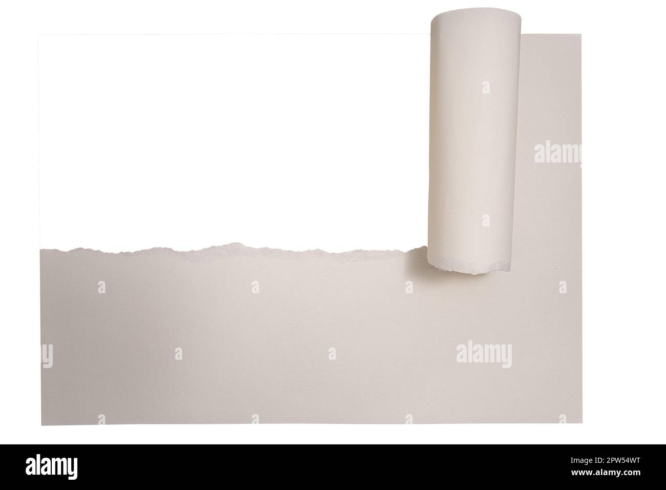Torn paper sheet from Cut Out Stock Images & Pictures - Alamy