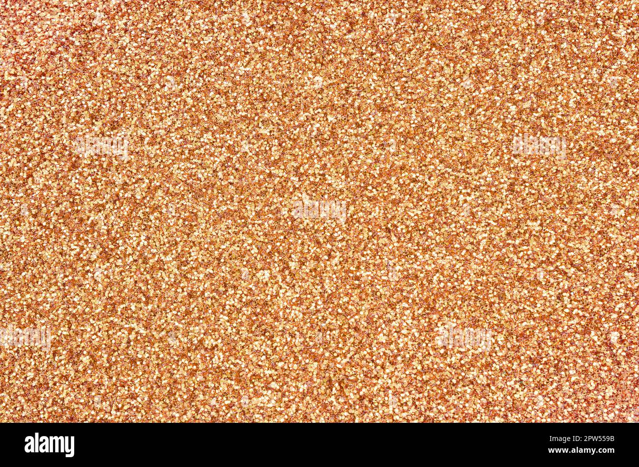 Orange decorative sequins. Background image with shiny bokeh lights ...