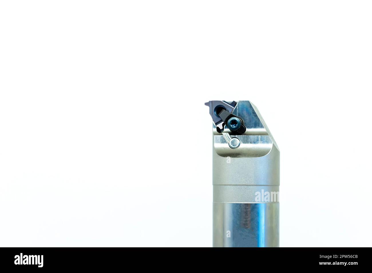 Machine cutting tooling on the white background Stock Photo - Alamy