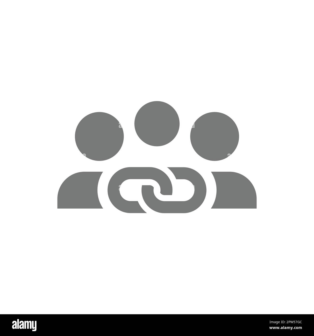 Symbol of togetherness Black and White Stock Photos & Images - Alamy