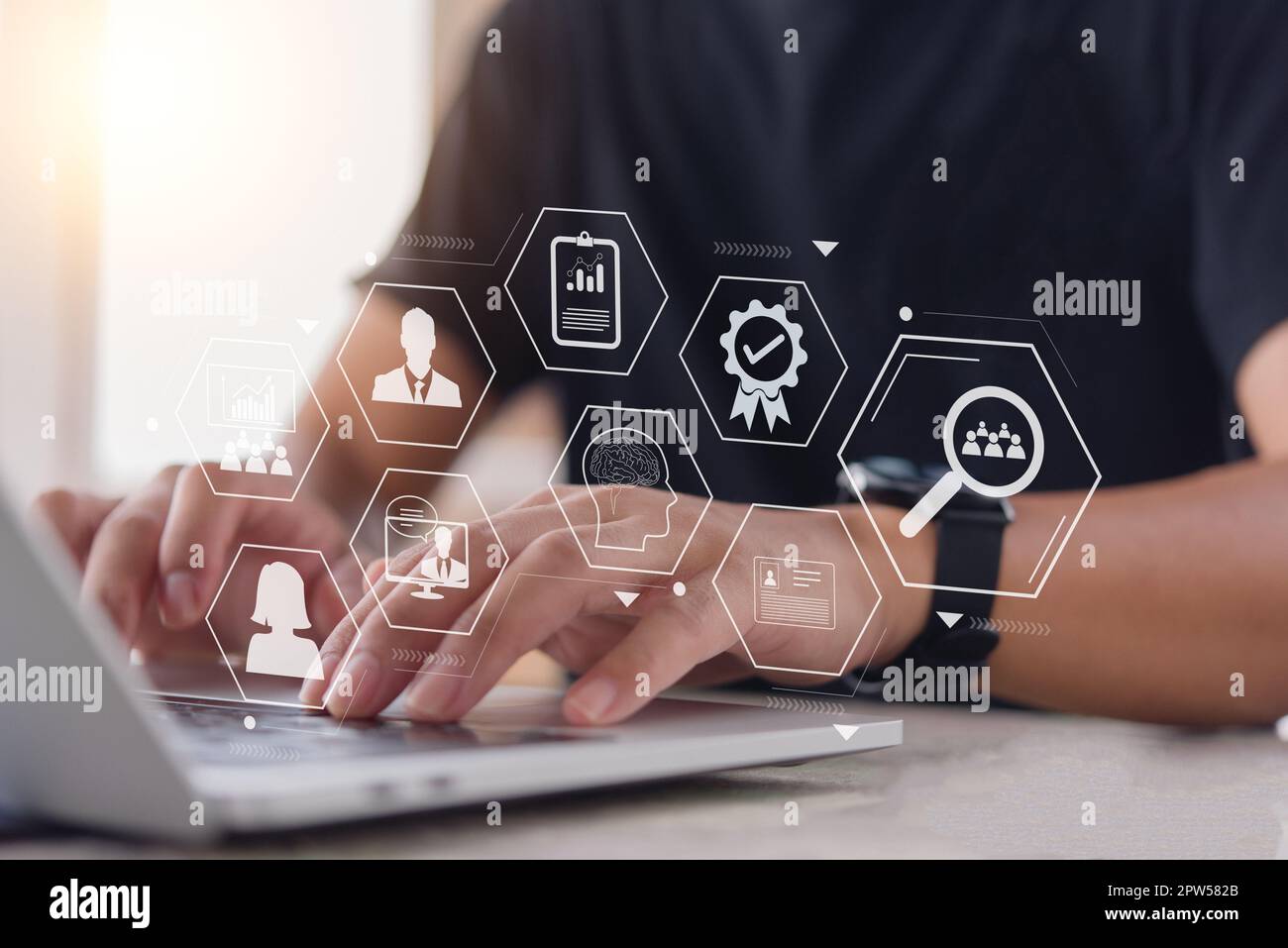 Hr recruitment process using hi-res stock photography and images - Alamy