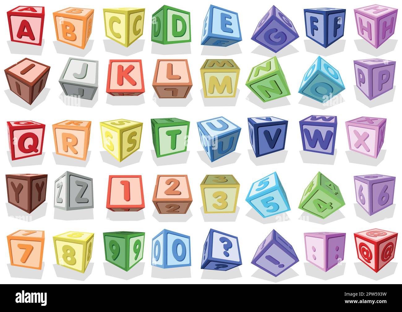 Block capital Stock Vector Images - Alamy