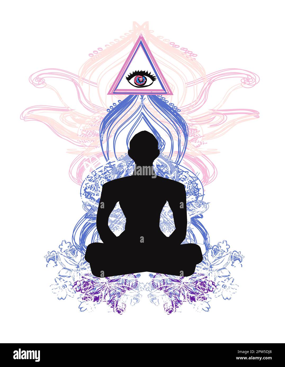 Man with third eye, psychic supernatural senses Stock Photo - Alamy