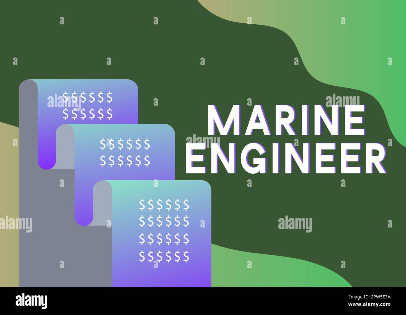 Hand writing sign Marine Engineer, Business approach incharge with ...