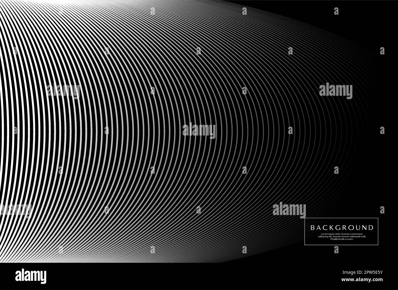 Abstract circle line background design. Technology circle lines ...