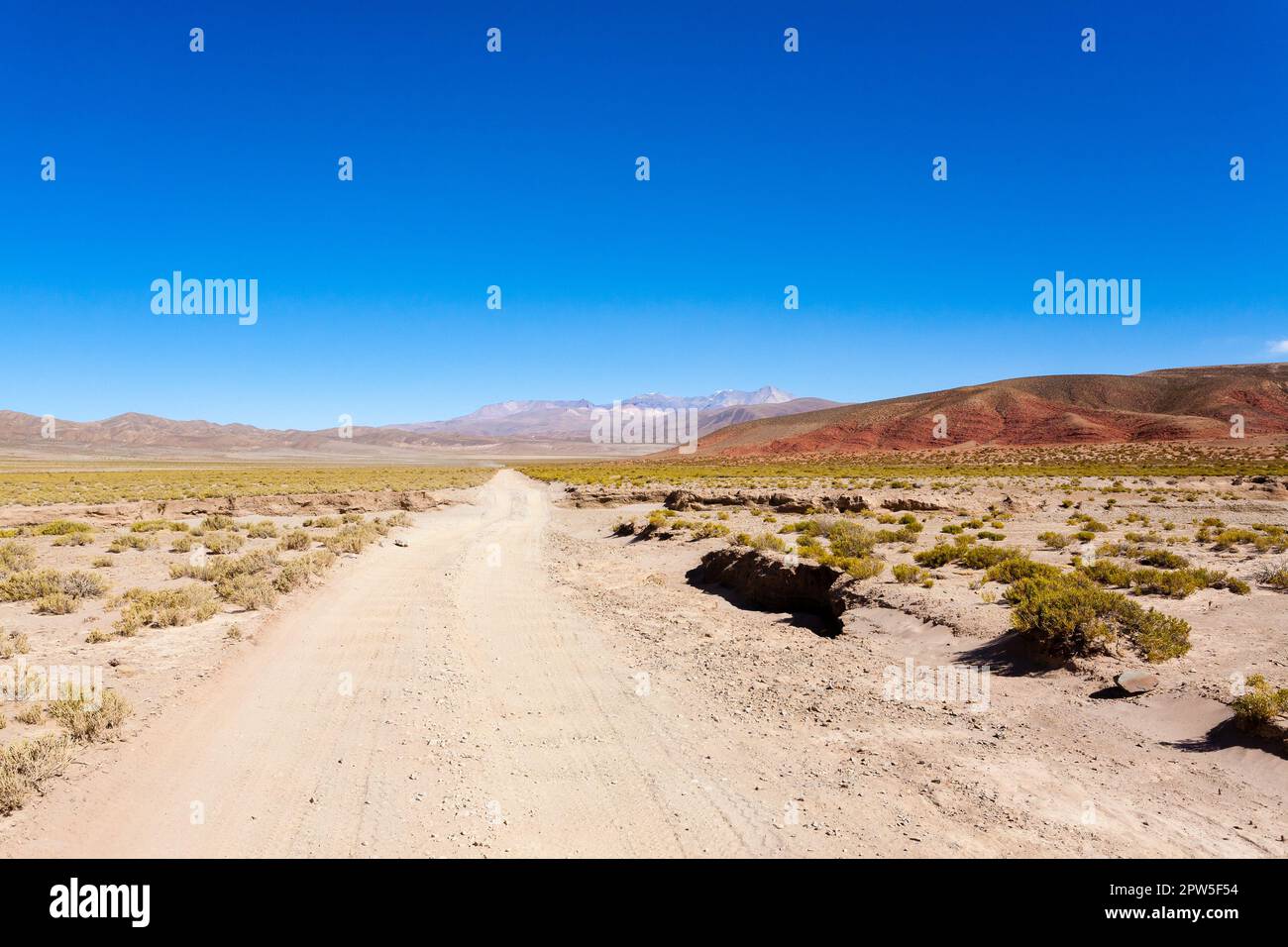 Bolivian mountains landscape,Bolivia.Andean plateau view Stock Photo ...