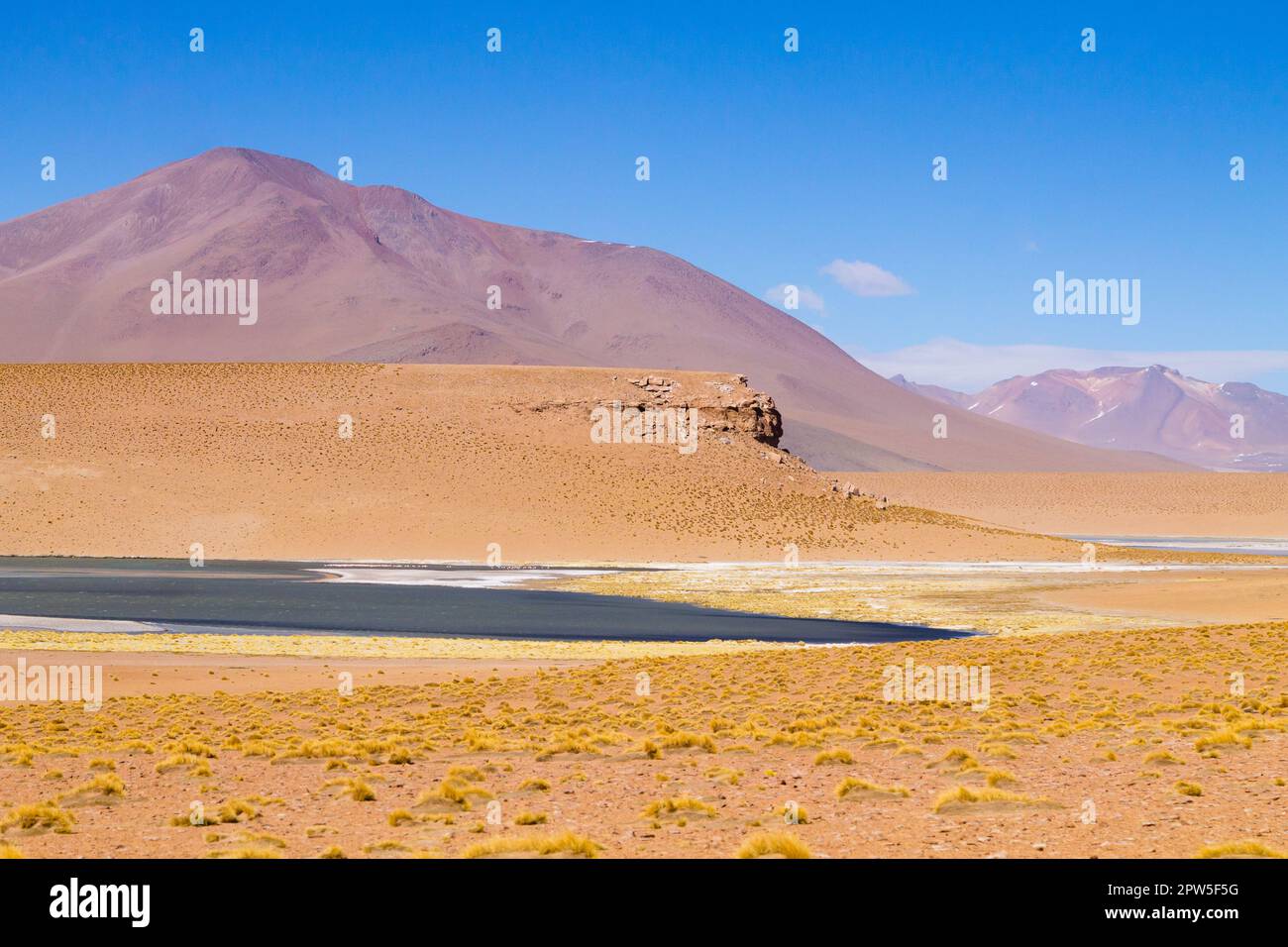 Bolivian mountains landscape,Bolivia.Andean plateau view Stock Photo ...