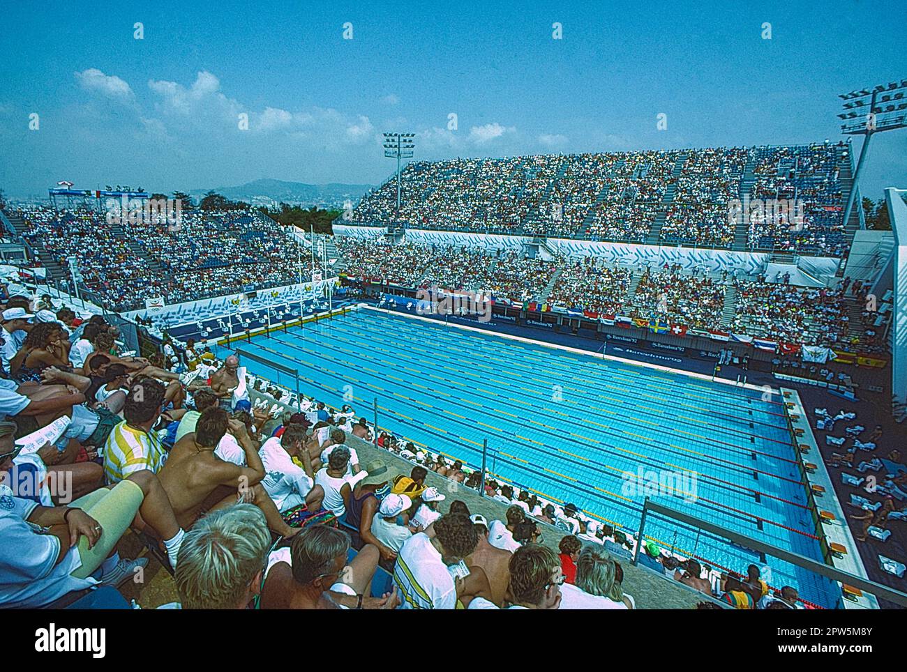 Piscines Bernat Picornell, swimming venue at the 1992 Olympic Summers Games Stock Photo - Alamy