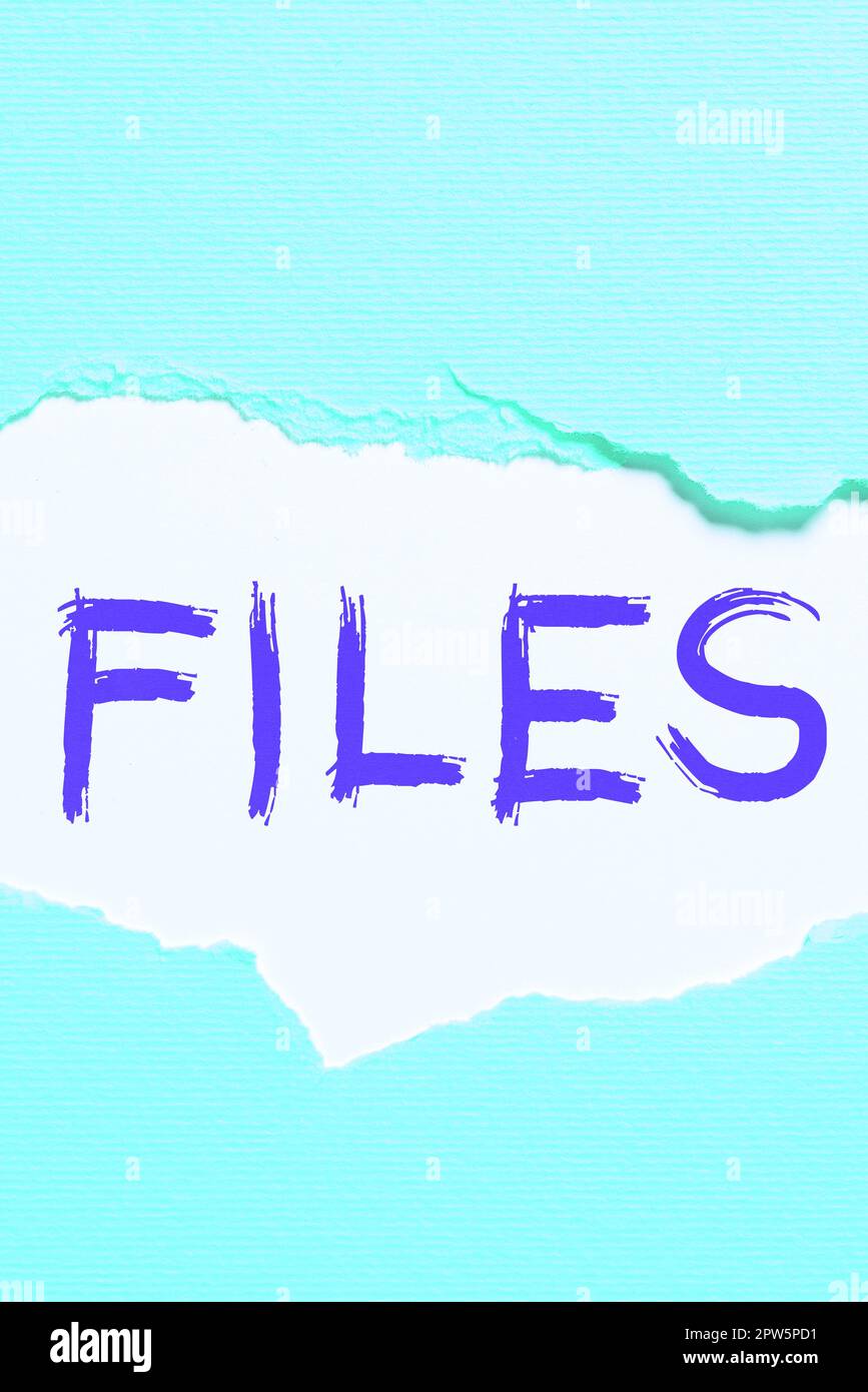 Inspiration showing sign Files, Business approach Folder box for ...