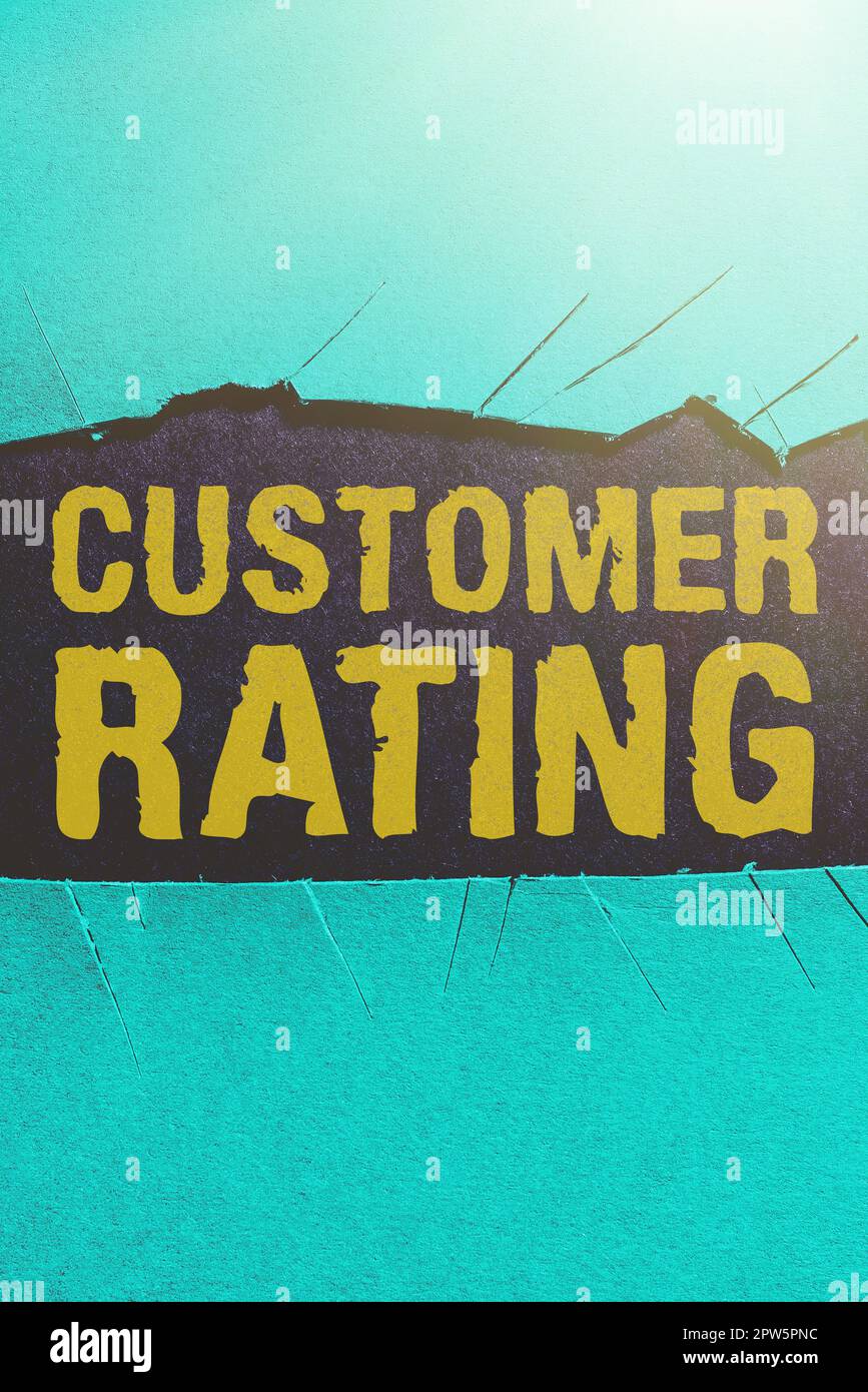 Conceptual Caption Customer Rating Internet Concept Gauge The Customer