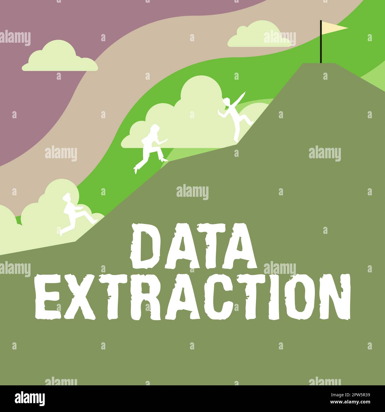 Conceptual caption Data Extraction, Business approach act or process of ...