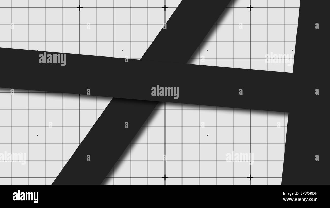 Geometric modern background. Computer generated 3d render Stock Photo ...