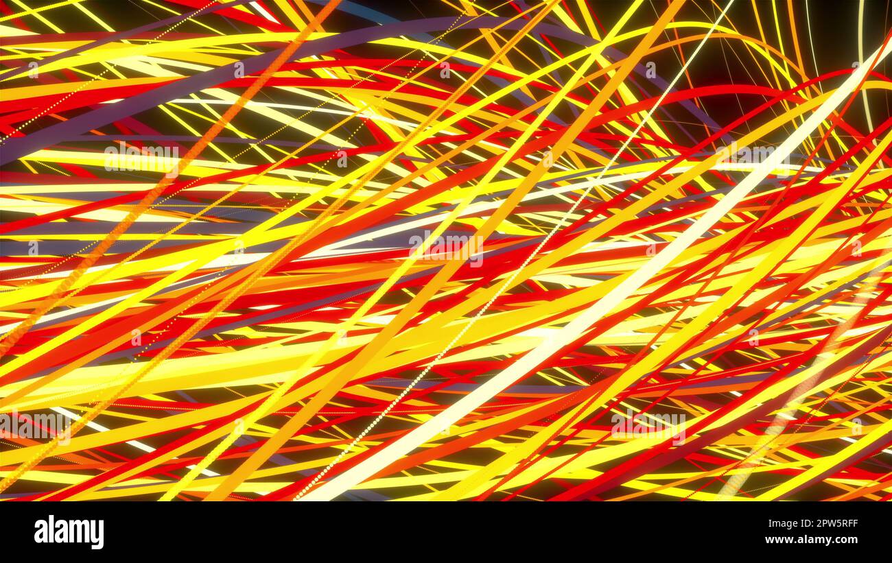 Spiral lines. Computer generated 3d render Stock Photo - Alamy