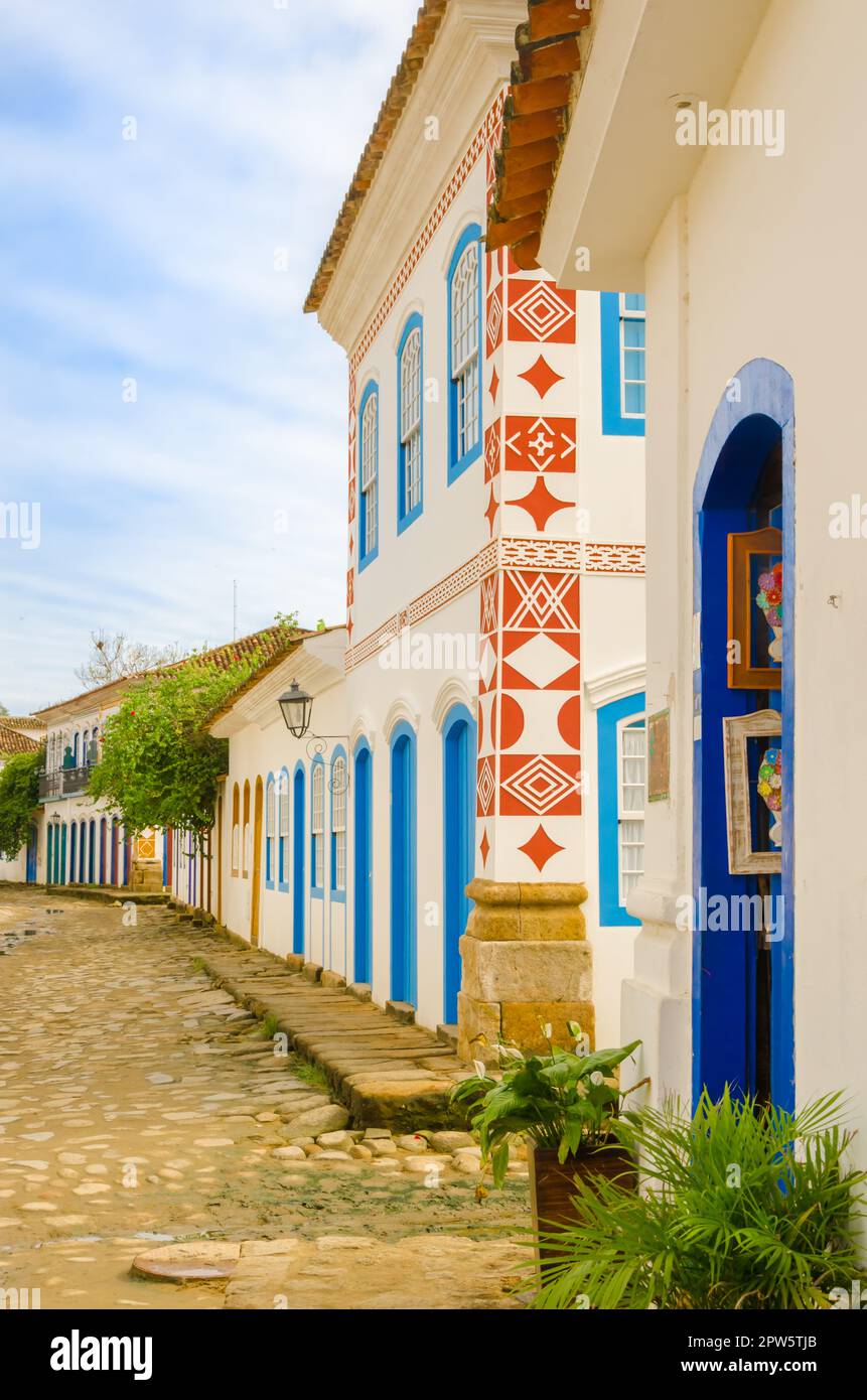 Geometric facades of Masonic influence. Houses, Portuguese-based ...