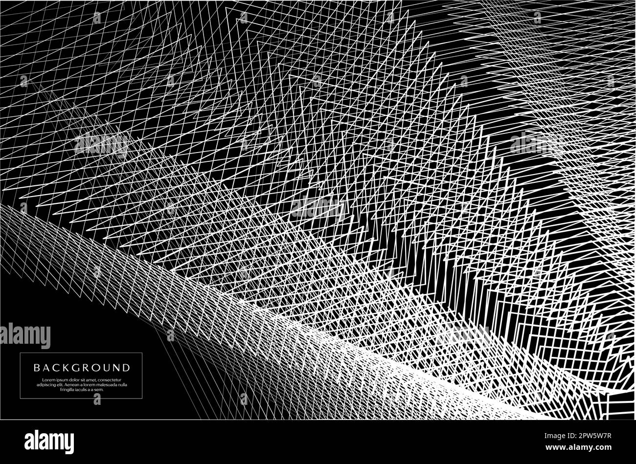 Blend lines abstract design background template. Technology lines ...