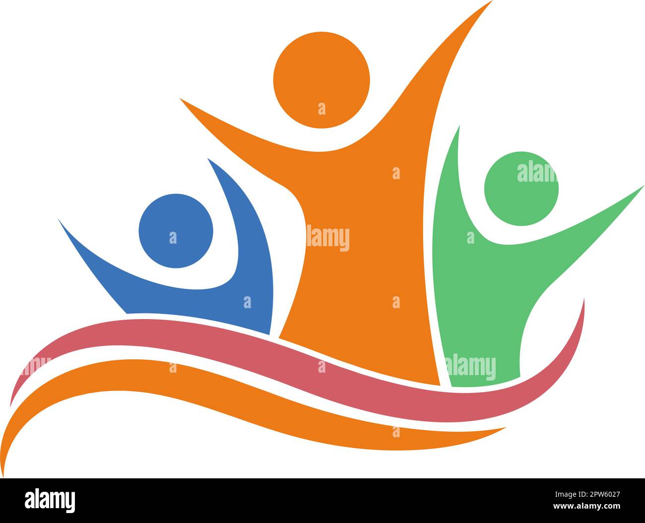 Community logo design Stock Vector Images - Alamy