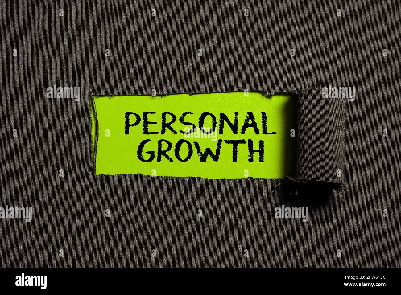 Hand writing sign Personal Growth, Conceptual photo ongoing process of ...