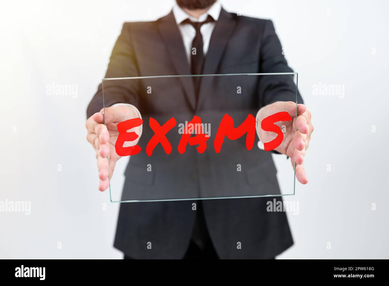 Conceptual display Exams, Business showcase test of a specified kind to ...