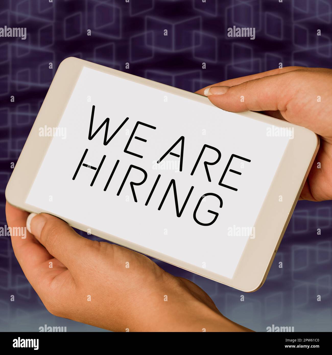 Conceptual caption We Are Hiring, Internet Concept pay someone to do a ... Conceptual caption We Are Hiring, Internet Concept pay someone to do a ...