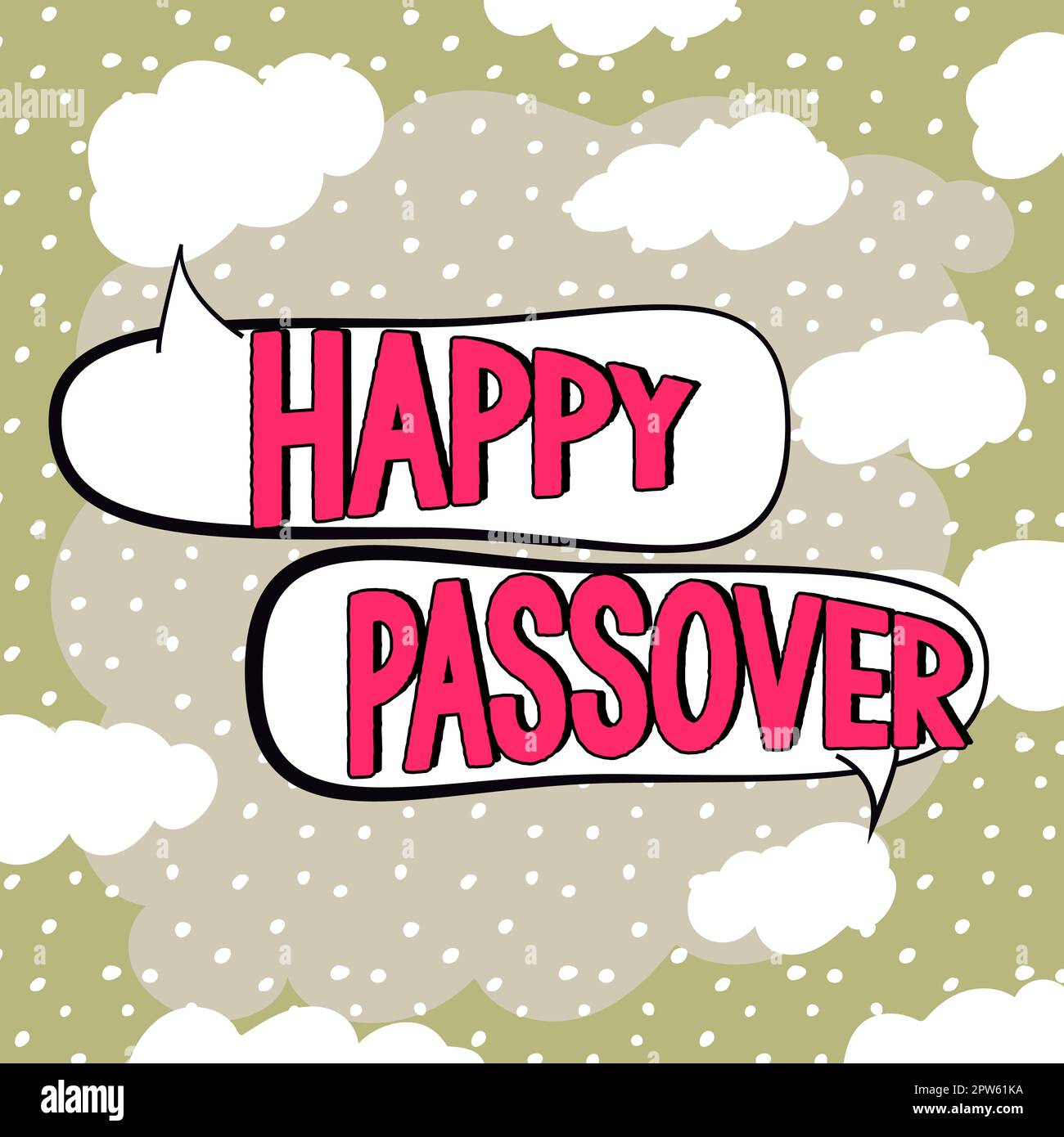 Inspiration showing sign Happy Passover, Business overview a Jewish ...