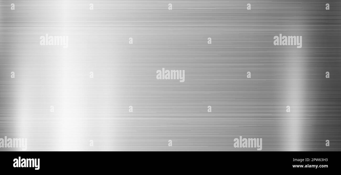 Silver texture, aluminum web background template - Vector illustration ...