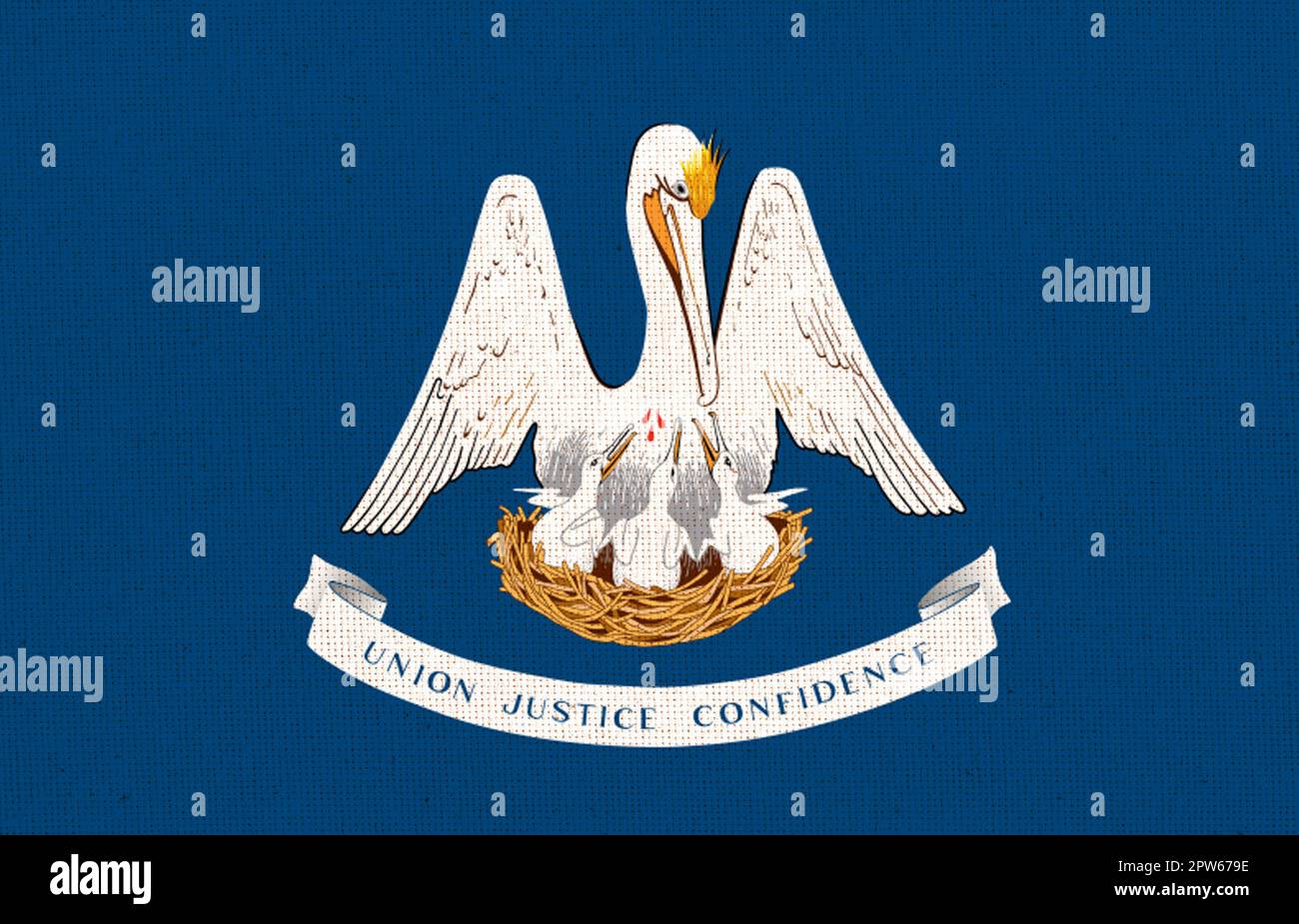 Flag of American state Louisiana. Flags of the U.S. states Fabric Flag ...