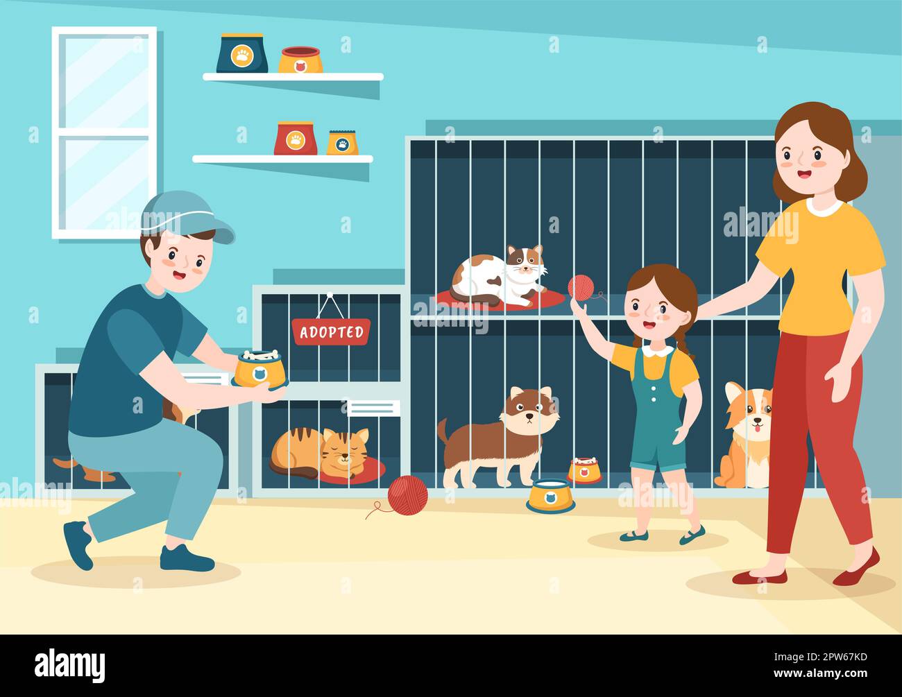 Adopt a Pet From an Animal Shelter in the Form of Cats or Dogs to Care ...