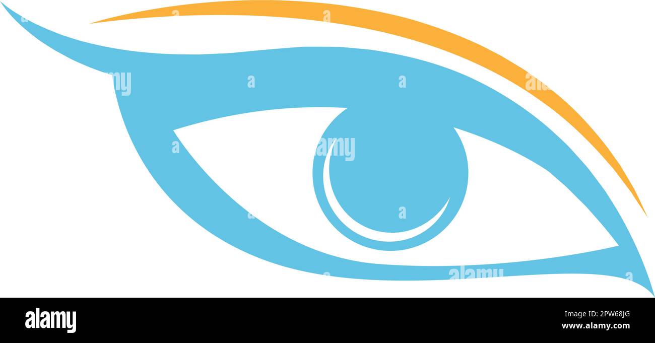 Eye icon logo design Stock Vector Image & Art - Alamy