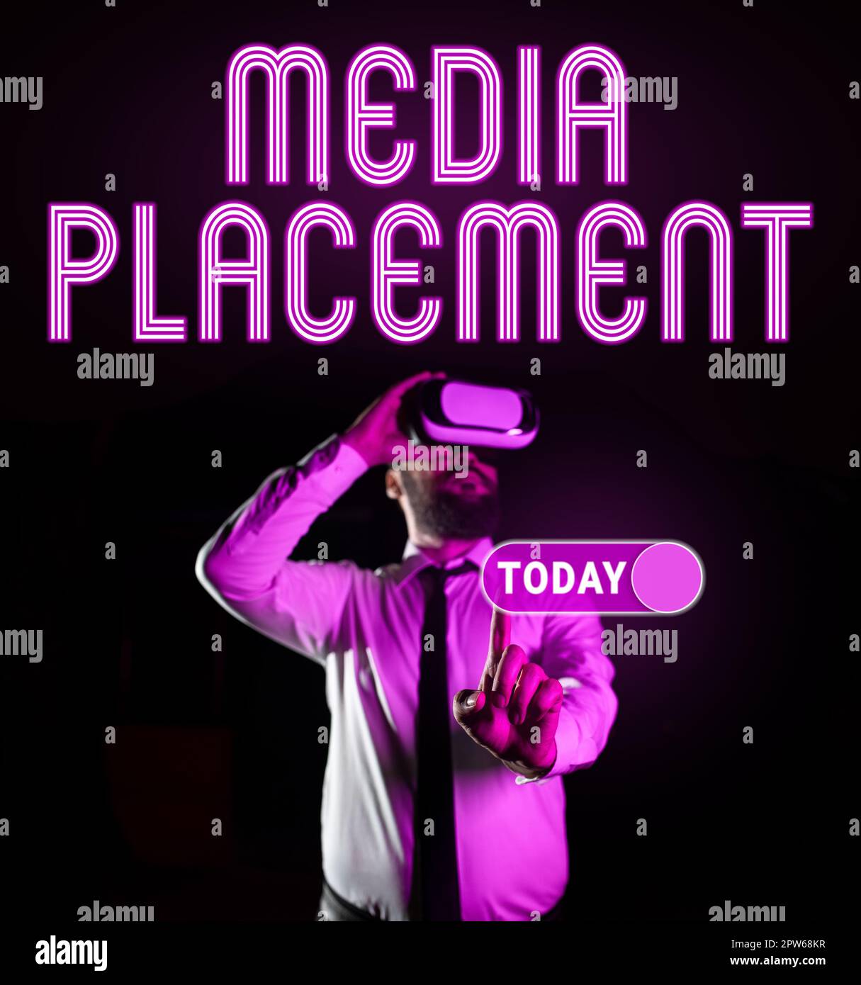 Inspiration showing sign Media Placement, Business approach the method ...