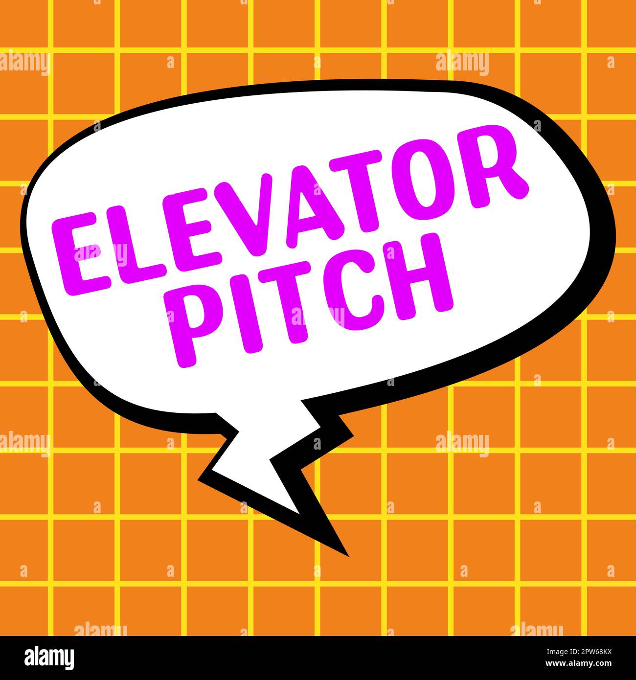 Conceptual caption Elevator Pitch, Word Written on A persuasive sales ...