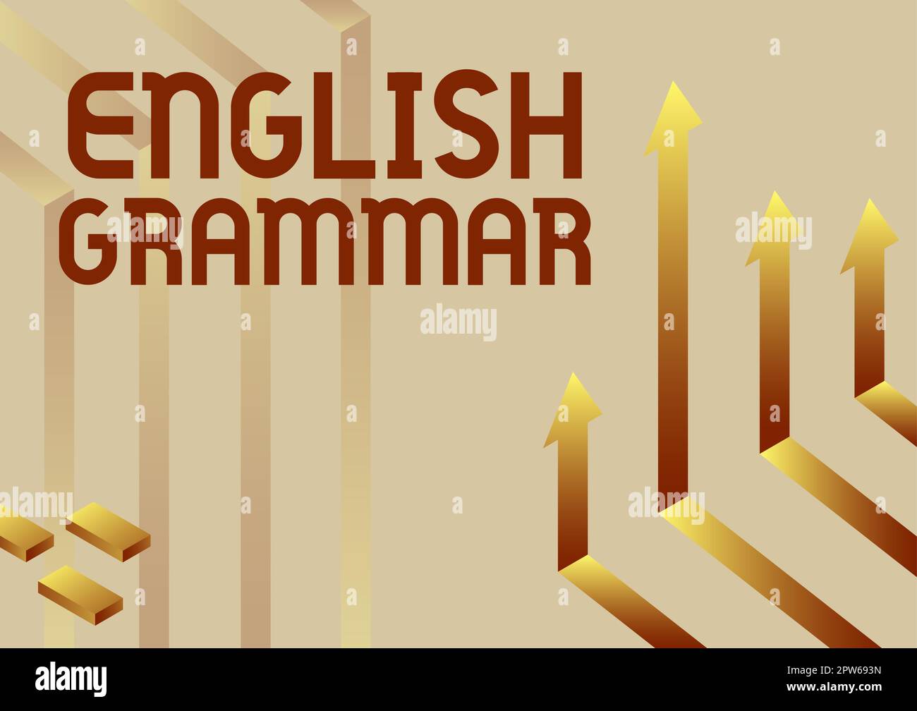 Text showing inspiration English Grammar, Word Written on courses cover ...