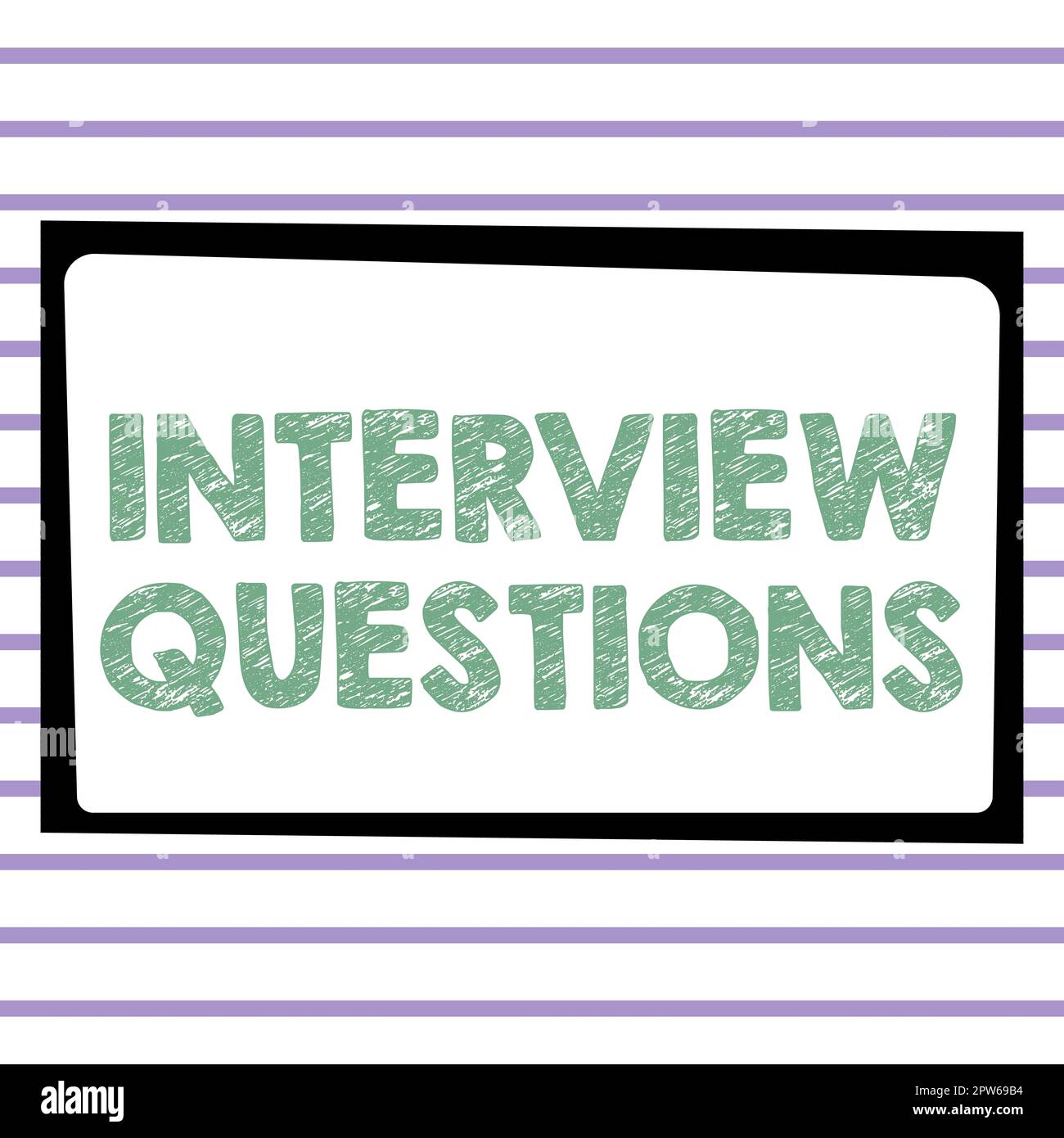 Text caption presenting Interview Questions, Business idea Typical ...