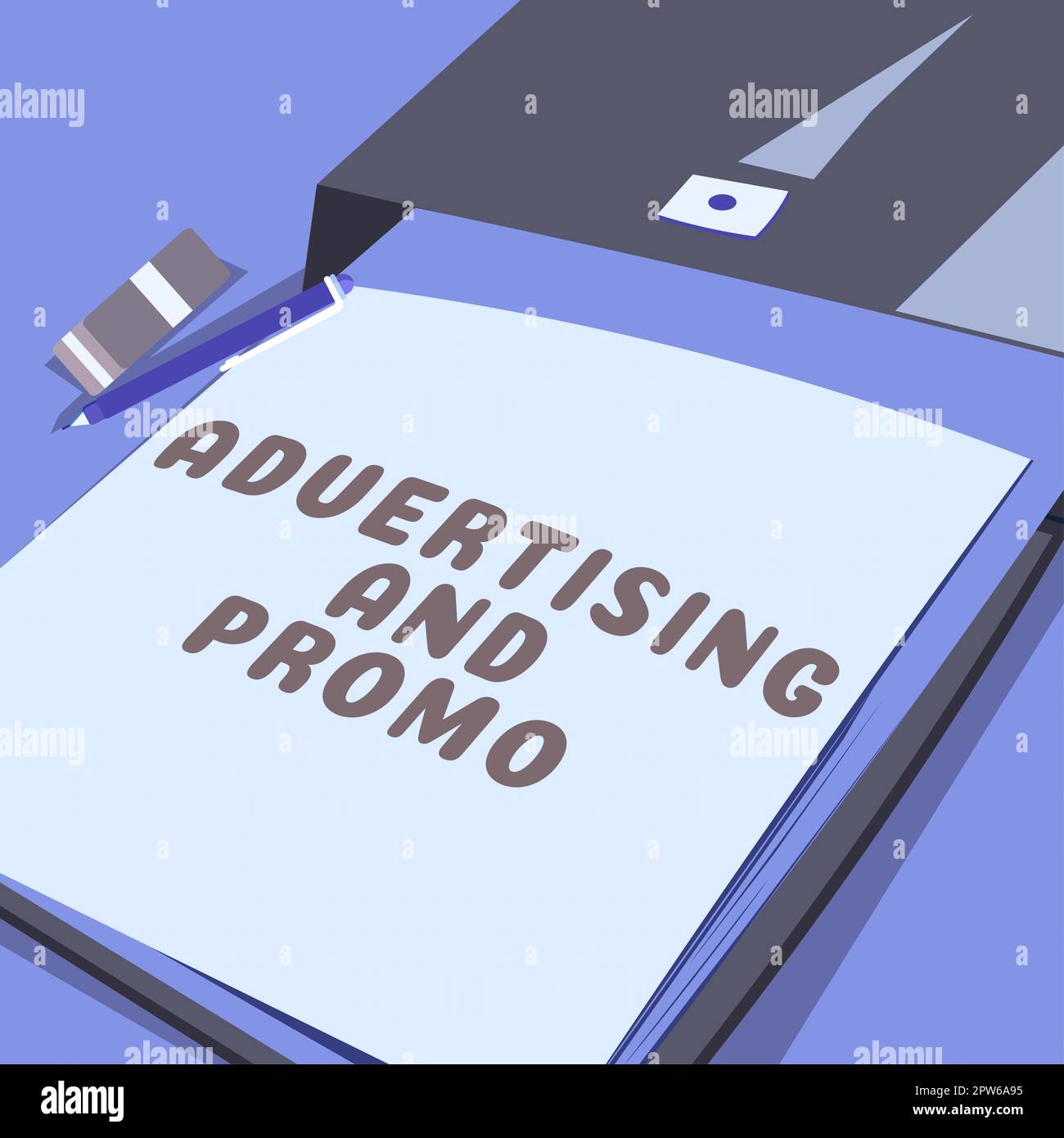 Conceptual caption Advertising And Promo, Business idea Informing the ...