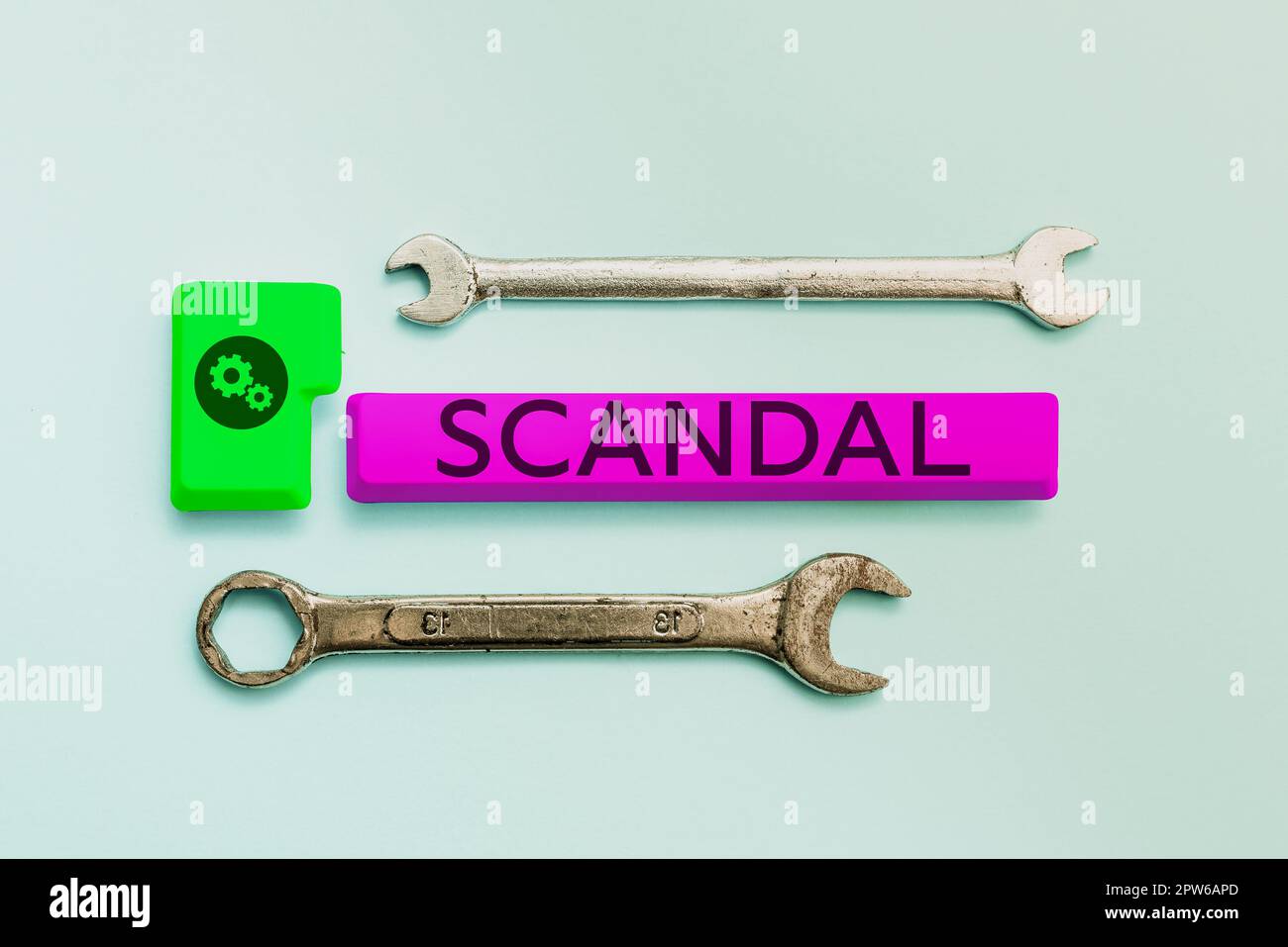 Inspiration showing sign Scandal, Word for an action or event regarded ...