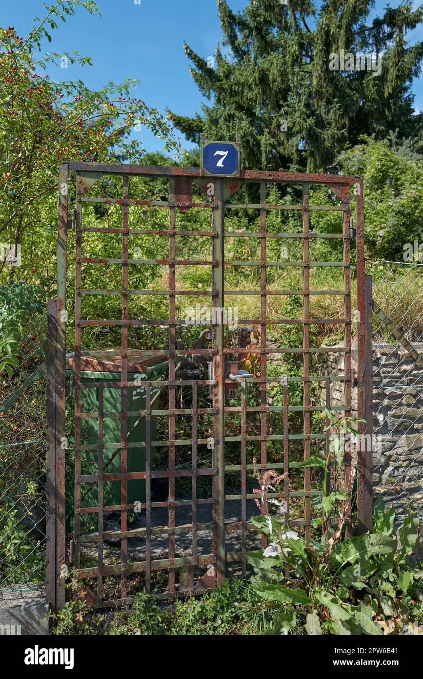 Entrance No. 7 Stock Photo - Alamy