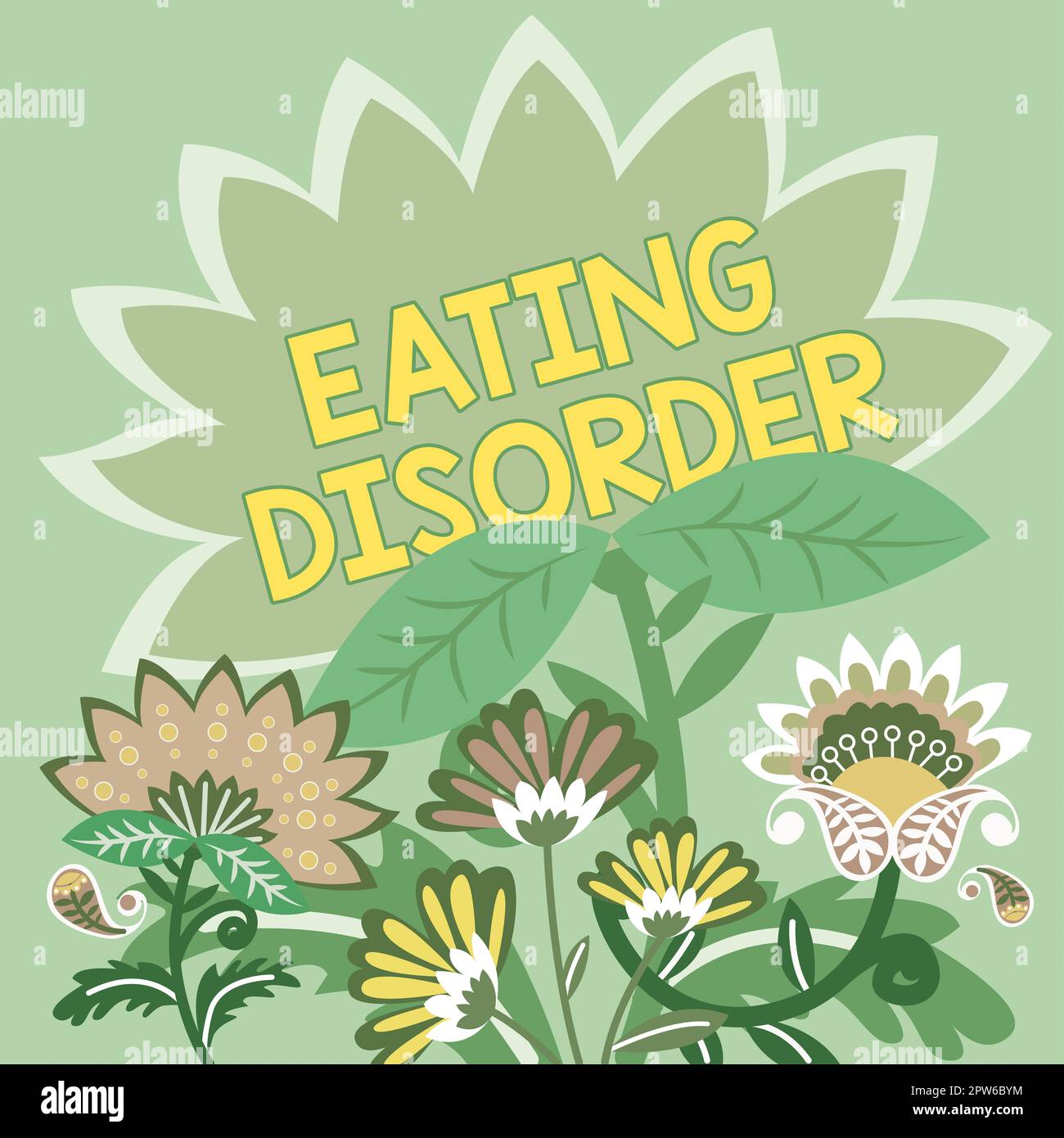 Inspiration showing sign Eating Disorder, Word for illnesses that are ...