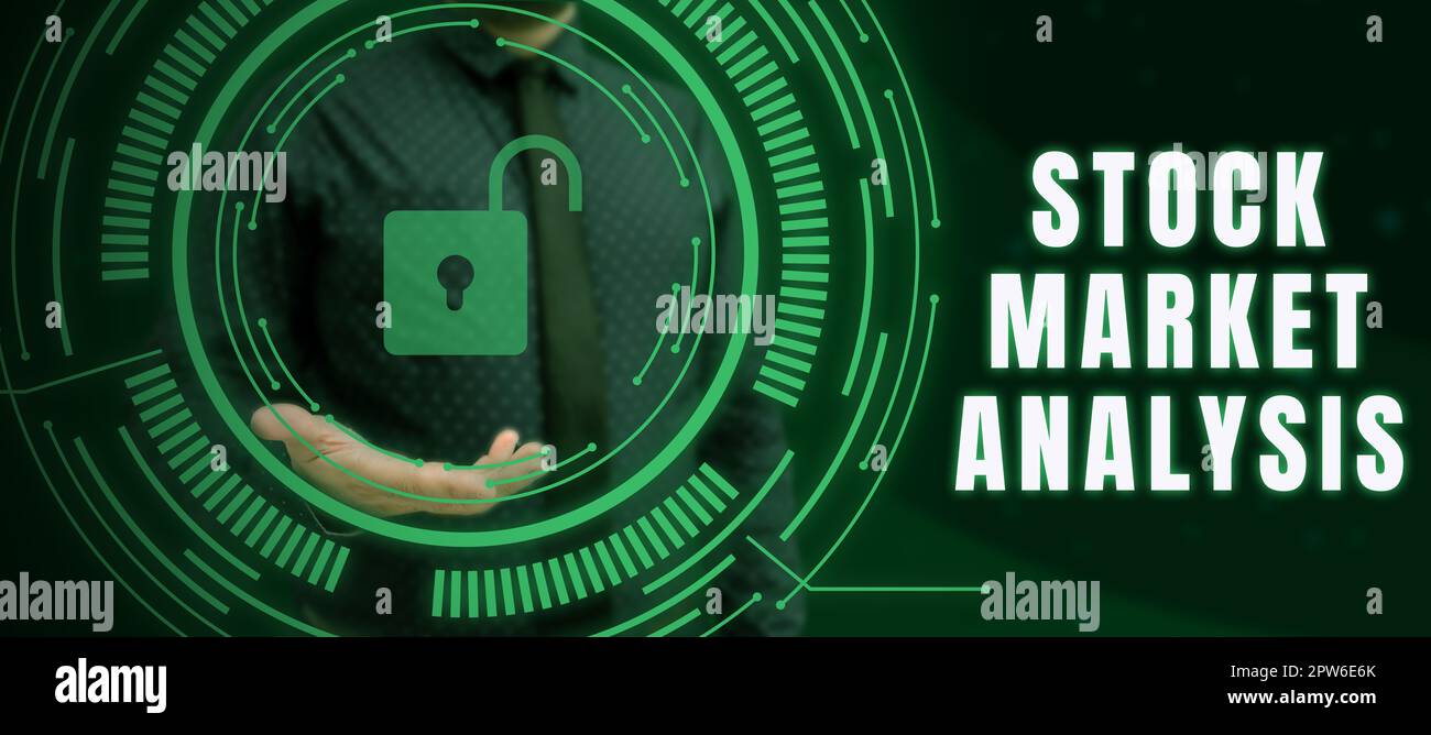 Handwriting text Stock Market Analysis, Business showcase Enables ...