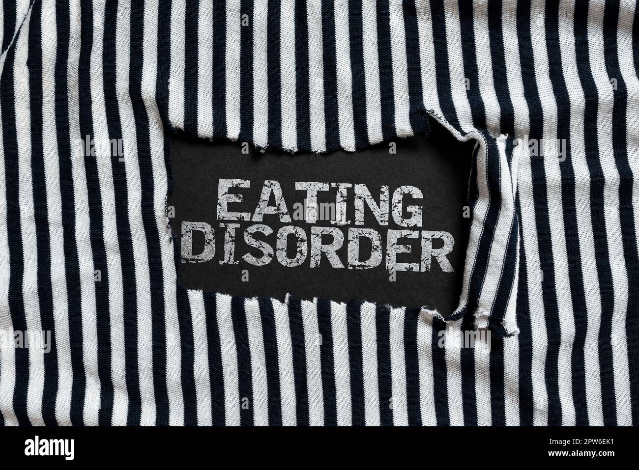 Text sign showing Eating Disorder, Business overview illnesses that are ...