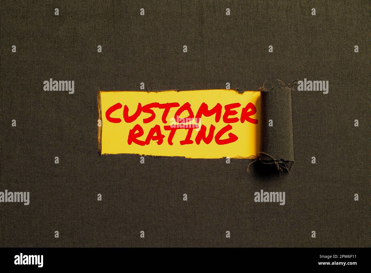 Text sign showing Customer Rating, Business showcase gauge the customer ...