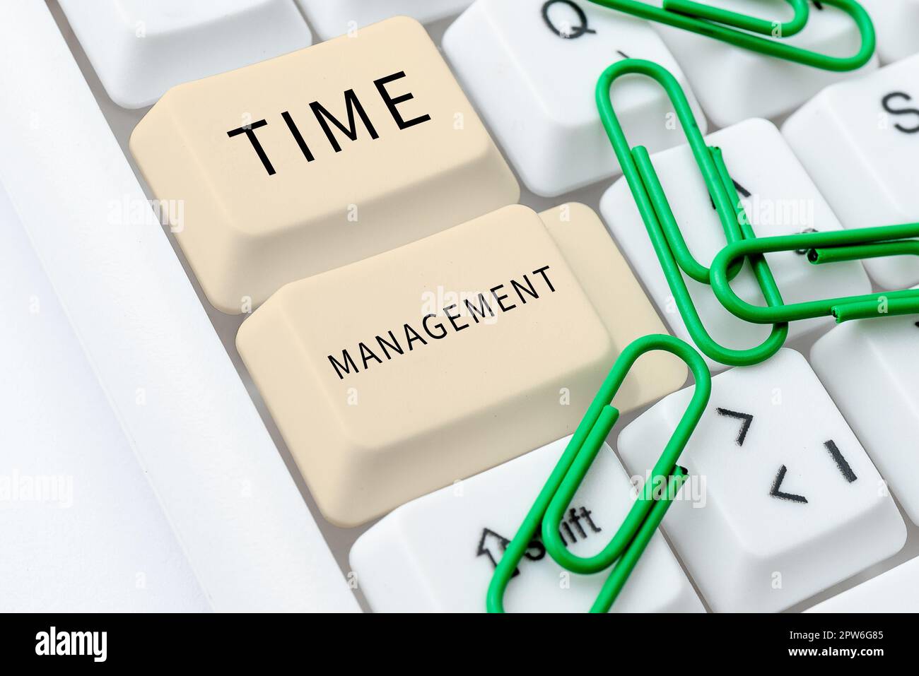Sign displaying Time Management, Internet Concept Schedule Planned for ...