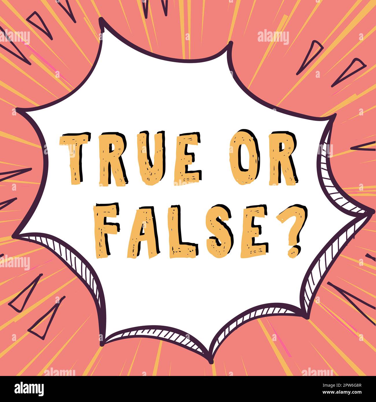 Conceptual display True Or Falsequestion, Internet Concept series of ...