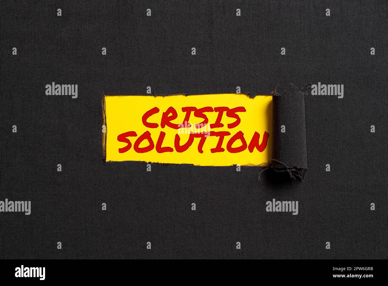 Handwriting text Crisis Solution, Conceptual photo process by which an ... Handwriting text Crisis Solution, Conceptual photo process by which an ...